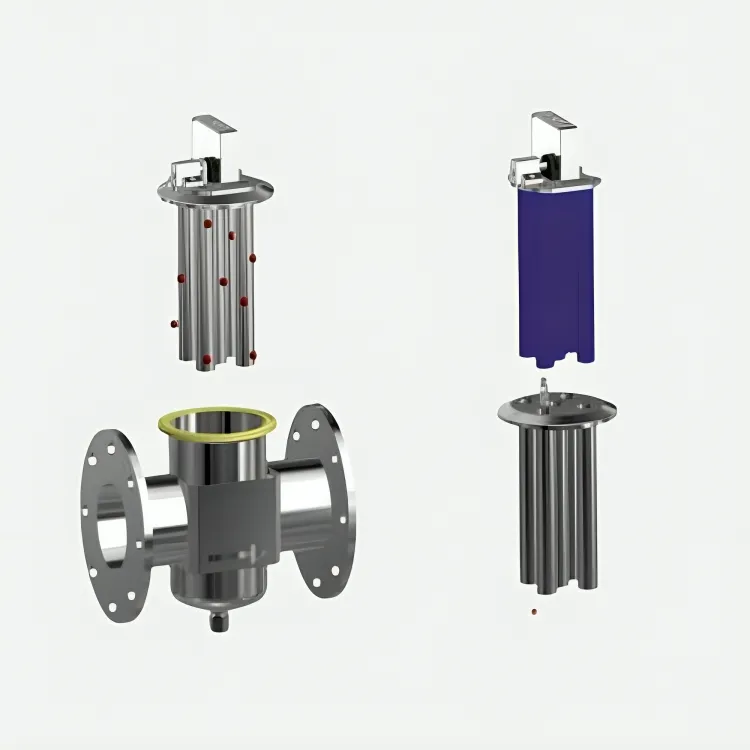 Pipe Line Magnetic Separator manufacturer from India | ipmagnate